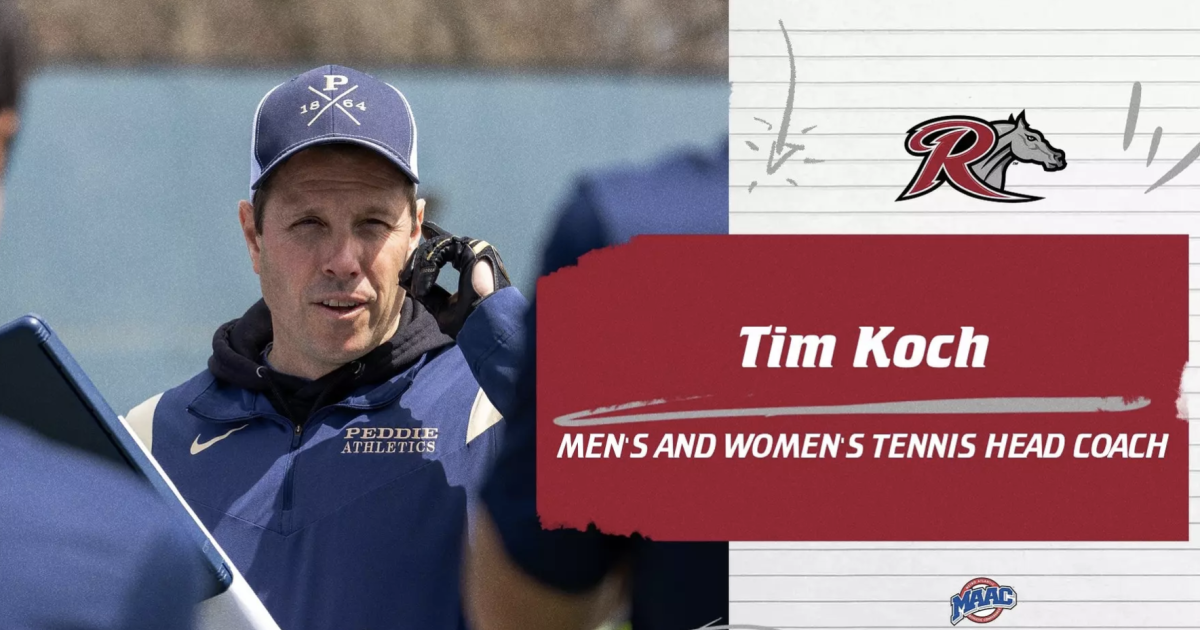 Timothy Koch '02 named men's and women's tennis head coach | Rider University